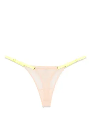 MAISON CLOSE Corps À Corps Mini Thong - Neutrals