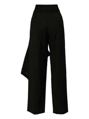 Undercoverism Black Wash Pants For Women