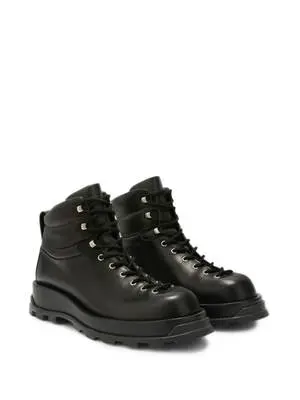JIL SANDER Lace-up Ankle Boots