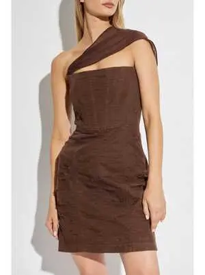 Dsquared2 One-shoulder Mini Dress