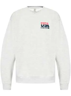 SPORTY & RICH Usa Cotton-blend Sweatshirt