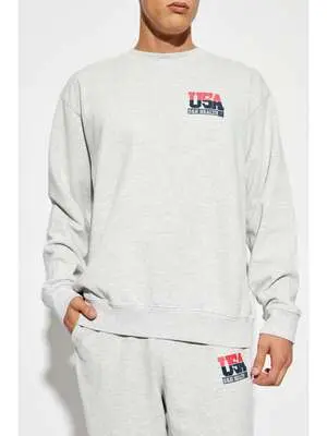 SPORTY & RICH Usa Cotton-blend Sweatshirt