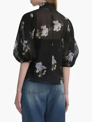 Zimmermann Pleated Button Blouse