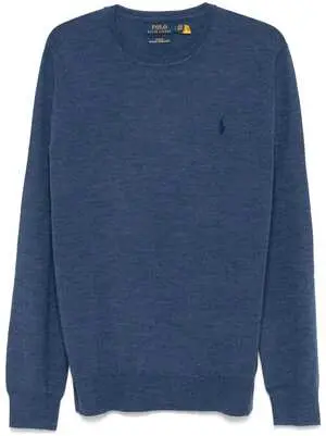 Polo Ralph Lauren Pony-embroidered Sweater - Blue