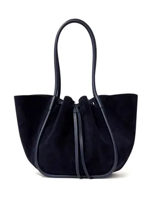 Proenza Schouler Large Ruched Tote Bag - Blue