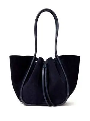 Proenza Schouler Large Ruched Tote Bag - Blue