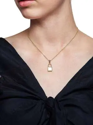 NIALAYA JEWELRY Lock Necklace