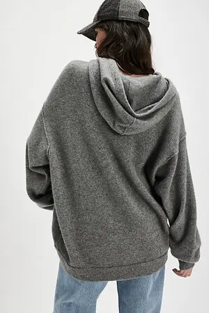 Free People Cashmere Blend Hoodie