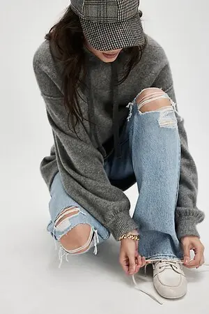 Free People Cashmere Blend Hoodie