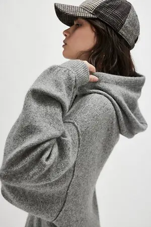 Free People Cashmere Blend Hoodie