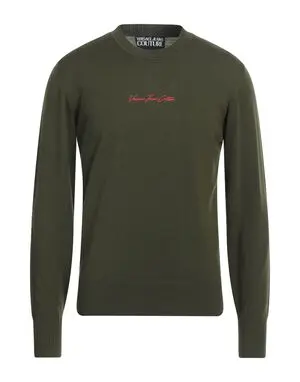 Versace Sweater Military Wool - Green