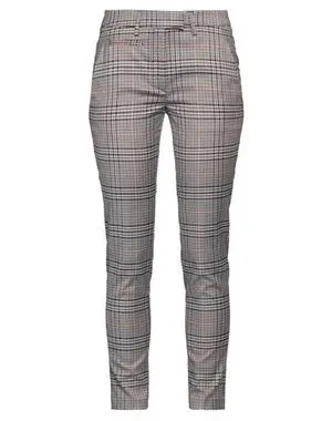DONDUP Checked Tapered Trousers