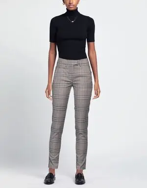 DONDUP Checked Tapered Trousers