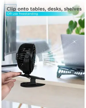 BLACK+DECKER 4" Convertible Cooling Fan