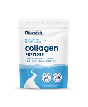NATIVEPATH Collagen Peptides Protein - White
