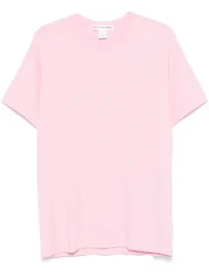 Comme Des Garçons Logo-print T-shirt - Pink