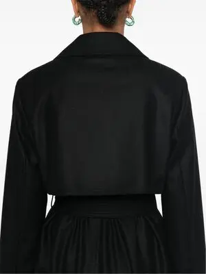 BOSS Felted Trench Coat