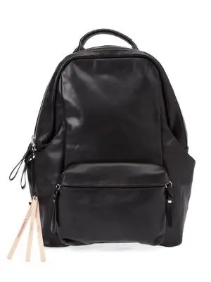 CORNELIAN TAURUS BY DAISUKE IWANAGA Structured Leather Backpack - Black