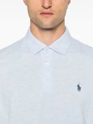 Polo Ralph Lauren Polo Pony-embroidered Polo Shirt - Blue