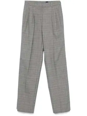 BOSS Prince Of Wales-check Trousers