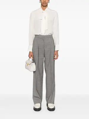 BOSS Prince Of Wales-check Trousers