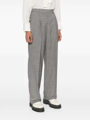 BOSS Prince Of Wales-check Trousers