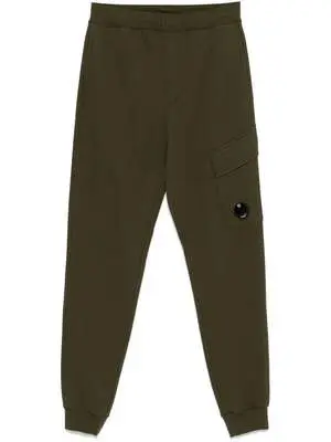 C.P. COMPANY Lens-detail Cargo Track Pants - Green