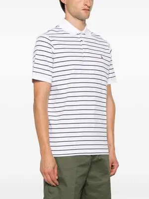Polo Ralph Lauren Striped Polo Shirt - White