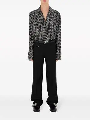 Burberry Straight-leg Wool Trousers
