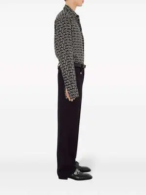 Burberry Straight-leg Wool Trousers