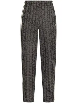 Lacoste Paris Monogram Track Pants - Black