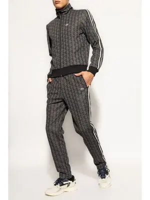 Lacoste Paris Monogram Track Pants - Black