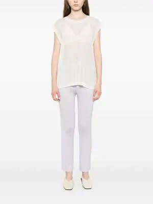Issey Miyake July Slim-fit Trousers - Grey