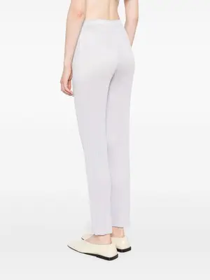 Issey Miyake July Slim-fit Trousers - Grey