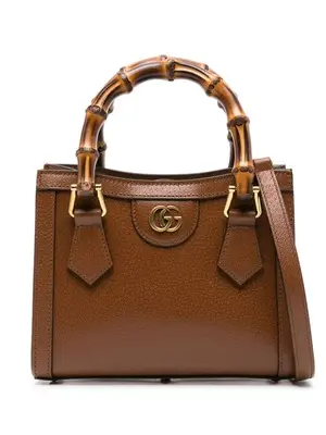 Gucci Mini Diana Tote Bag - Brown