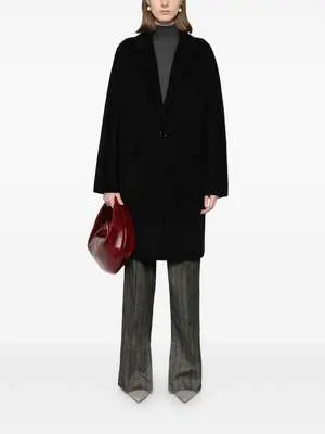 Patrizia Pepe Felted Mid-length Coat