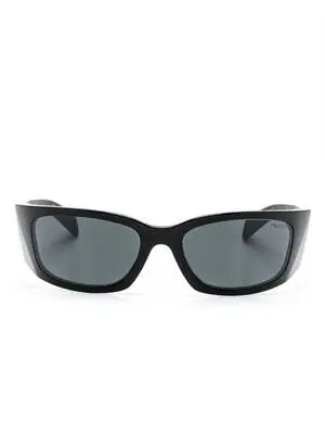 Prada Shield-frame Sunglasses - Black