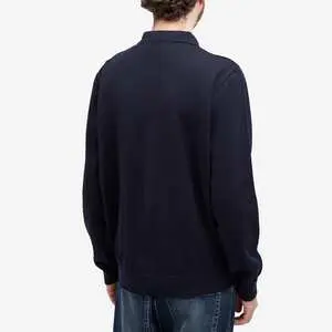 PARRA Flower Blob Knitted Polo Shirt