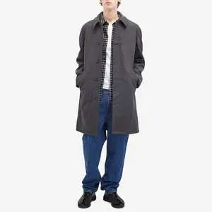 A.p.c. Auster Wool Mac - Anthracite Grey