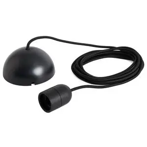 HAY Common Pendant Light Cord Set - Soft Black