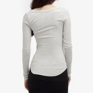Joah Brown Henley Long Sleeve Top