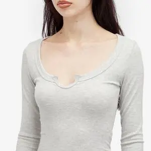 Joah Brown Henley Long Sleeve Top