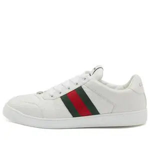 Gucci Gucci Screener Sneakers White/red/green