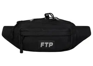 FTP Bungee Waist Bag - Black