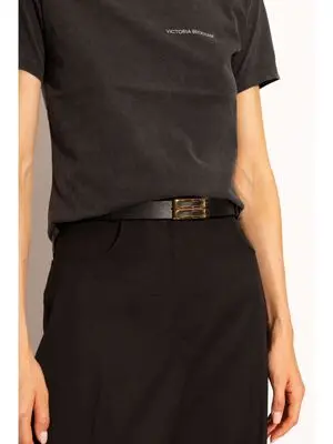 Victoria Beckham Dorian Leather Belt