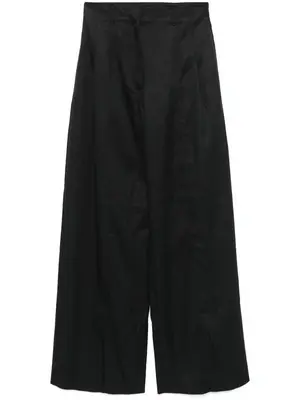 Ulla Johnson Black Wash Pants For Women