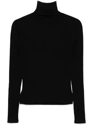 P.a.r.o.s.h Cut-out Detail Sweater - Black