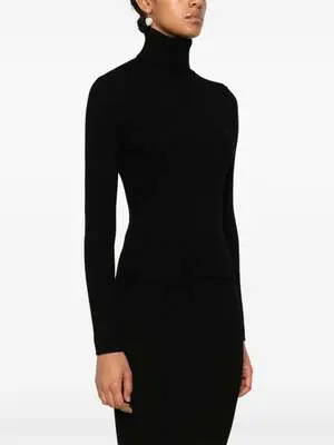 P.a.r.o.s.h Cut-out Detail Sweater - Black