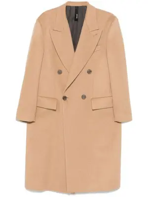 HEVO Martinafranca Tailored Coat - Neutrals