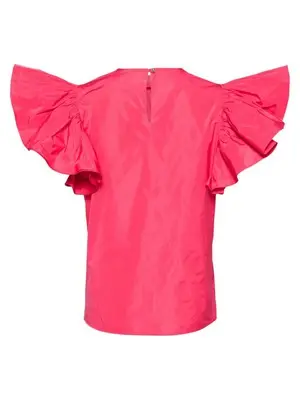 Elie Saab Taffeta Top